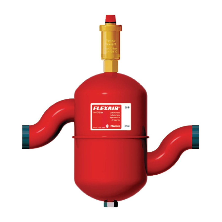 FLAMCO FLEXAIR S INSTALLATION AND OPERATING INSTRUCTIONS MANUAL Pdf ...