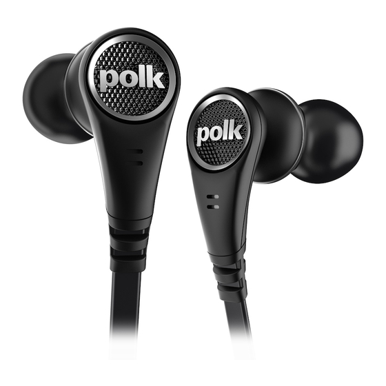 POLK AUDIO ULTRA FOCUS 6000I OWNER'S MANUAL Pdf Download | ManualsLib