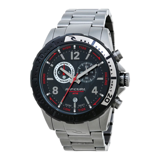 RIP CURL TIDEMASTER MANUAL Pdf Download | ManualsLib