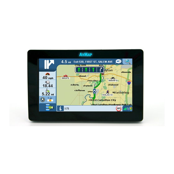 AVMAP GEOSAT 6 APRS FUNCTION MANUAL Pdf Download | ManualsLib