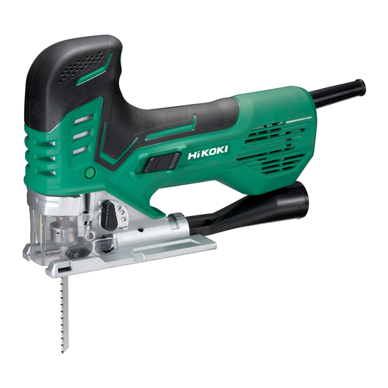 HITACHI KOKI HITACHI CJ160V HANDLING INSTRUCTIONS MANUAL Pdf Download ...