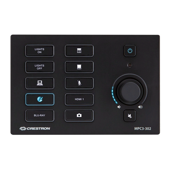 CRESTRON 3 SERIES QUICK START Pdf Download | ManualsLib