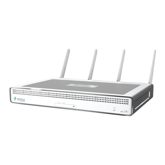 VERSA NETWORKS 700 SERIES USER MANUAL Pdf Download | ManualsLib