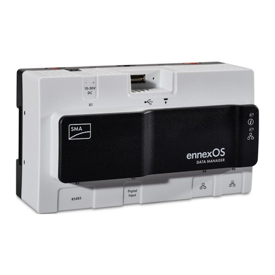 SMA ENNEXOS SUNNY PORTAL OPERATING MANUAL Pdf Download | ManualsLib