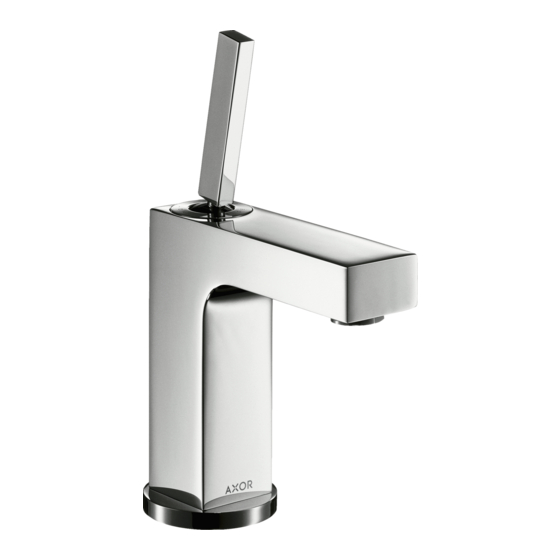 HANSGROHE AXOR CITTERIO 39200000 INSTRUCTIONS FOR USE/ASSEMBLY INSTRUCTIONS Pdf Download ...
