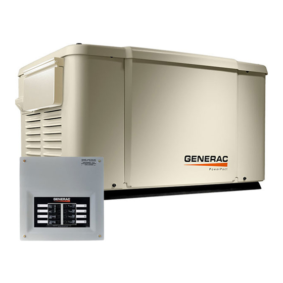 GENERAC POWER SYSTEMS POWERPACT 7.5 KW INSTALLATION MANUALLINES Pdf Download | ManualsLib