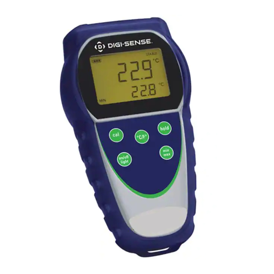 DIGI-SENSE 91428-07 INSTRUCTION MANUAL Pdf Download | ManualsLib