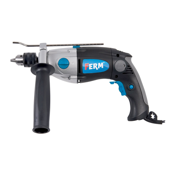 FERM POWER PDM1016 ORIGINAL INSTRUCTIONS MANUAL Pdf Download | ManualsLib