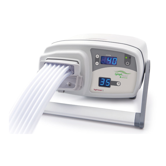 HUNTLEIGH HYDROVEN 12 LYMPHASSIST HOMECARE INSTRUCTIONS FOR USE MANUAL ...