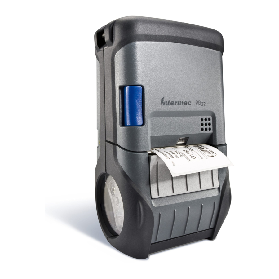 INTERMEC PB2 SERIES INSTRUCTIONS Pdf Download | ManualsLib