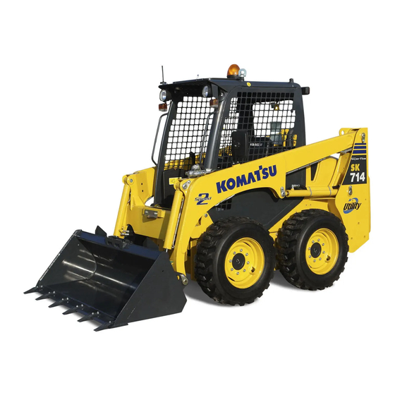KOMATSU UTILITY SK714-5 OPERATION & MAINTENANCE MANUAL Pdf Download ...
