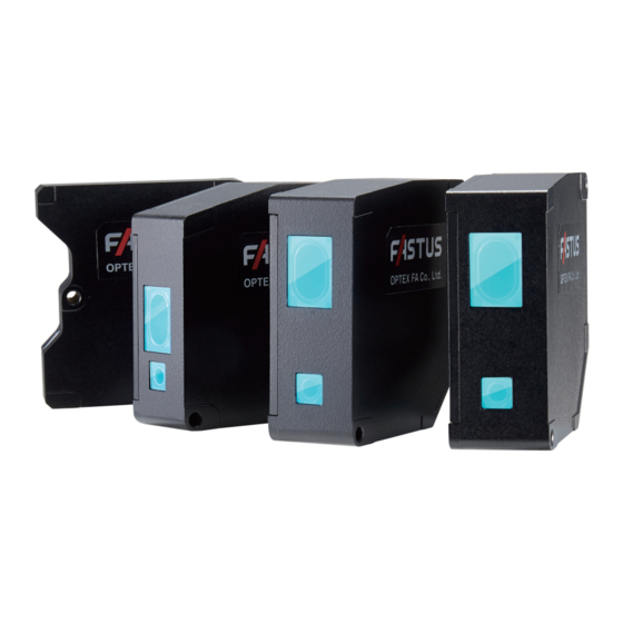 OPTEX FA FASTUS CDX-L15A USER MANUAL Pdf Download | ManualsLib