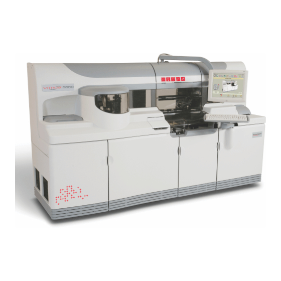 ORTHO-CLINICAL DIAGNOSTICS VITROS 5600 INSTALLING AND USING Pdf ...