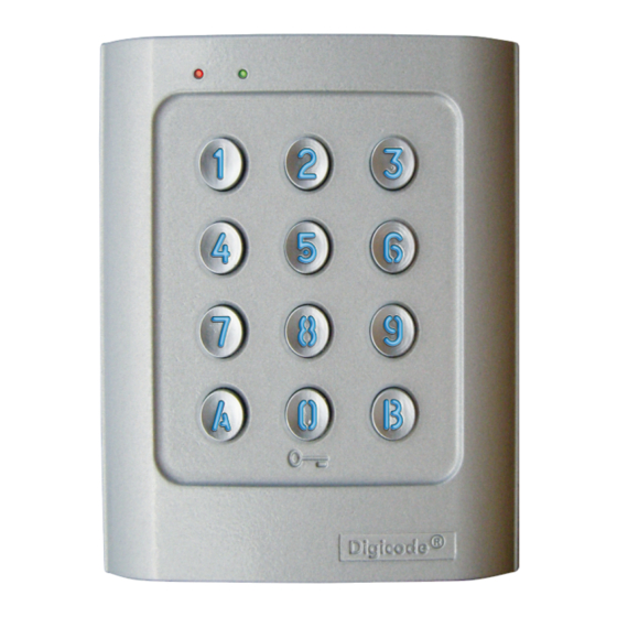 CDVI DIGICODE DGA INSTALLATION MANUAL Pdf Download | ManualsLib