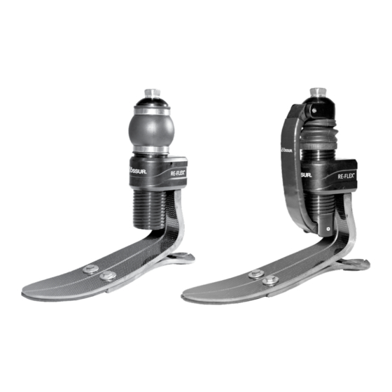 ÖSSUR RE-FLEX ROTATE INSTRUCTIONS FOR USE MANUAL Pdf Download | ManualsLib