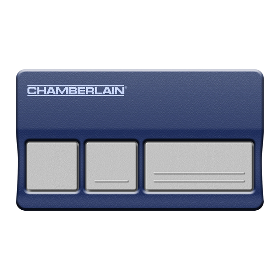 CHAMBERLAIN MOTORLIFT 84330EML QUICK START MANUAL Pdf Download | ManualsLib