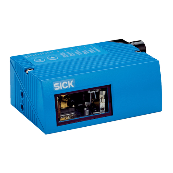 SICK CLV63 SERIES OPERATING INSTRUCTIONS MANUAL Pdf Download | ManualsLib