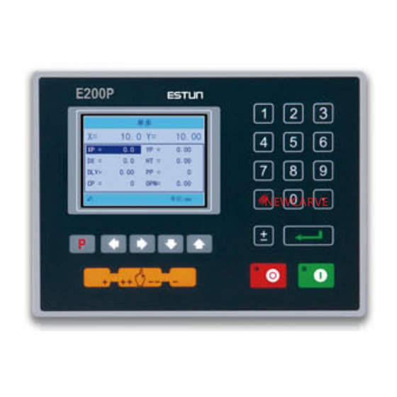 ESTUN E200P OPERATION MANUAL Pdf Download | ManualsLib