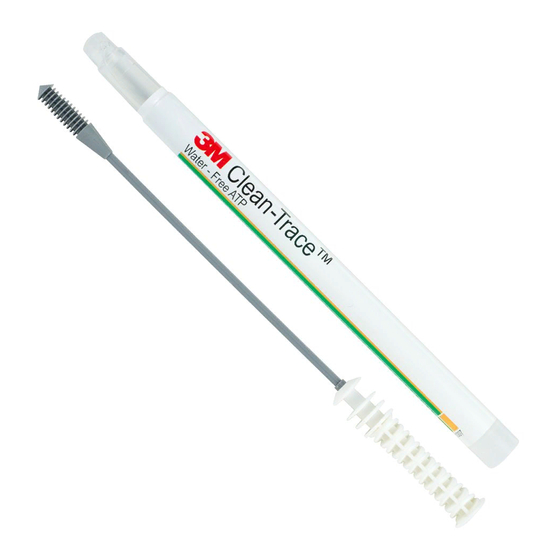 3M CLEAN-TRACE AQF100 PRODUCT INSTRUCTIONS Pdf Download | ManualsLib