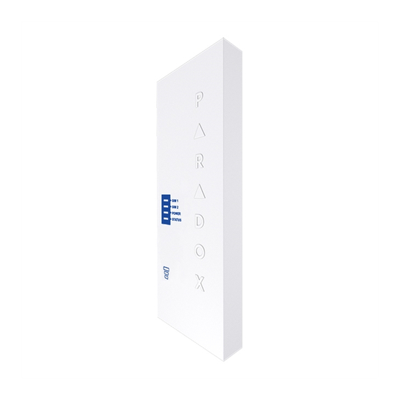 PARADOX PCS265 LTE INSTALLATION AND PROGRAMMING MANUAL Pdf Download | ManualsLib