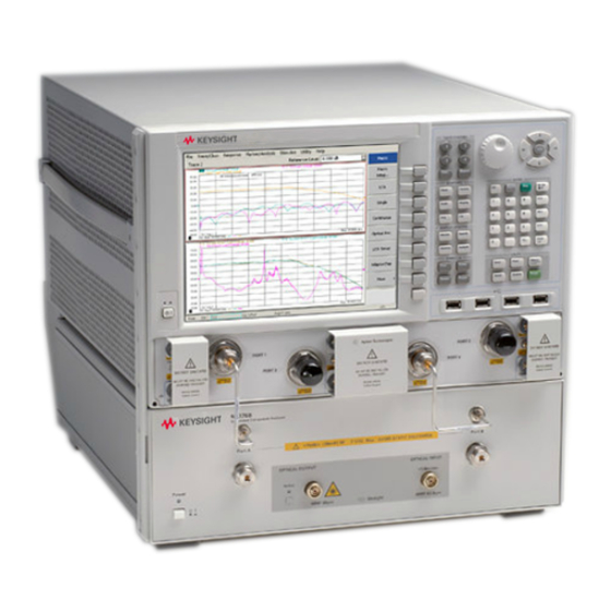 KEYSIGHT N4376D GETTING STARTED Pdf Download | ManualsLib