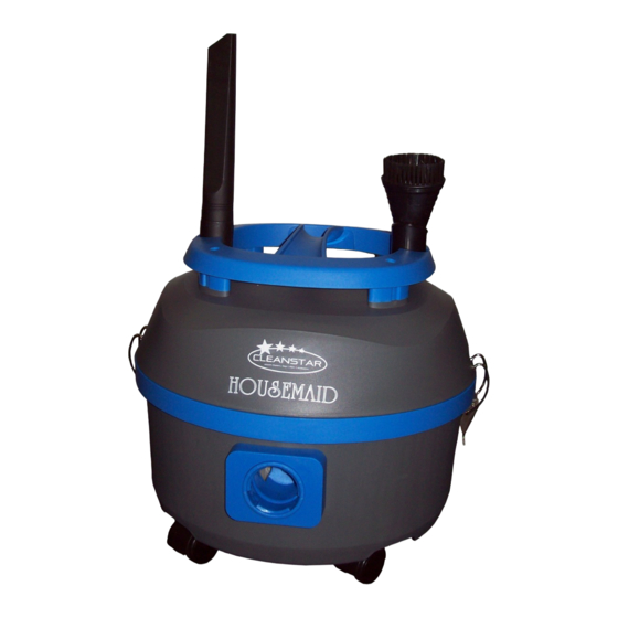 CLEANSTAR HOUSEMAID SERIES INSTRUCTION MANUAL Pdf Download | ManualsLib