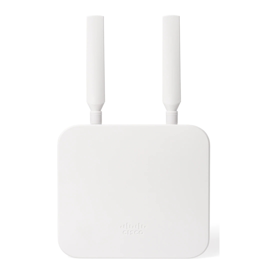 CISCO MERAKI MG21 INSTALLATION MANUAL Pdf Download | ManualsLib