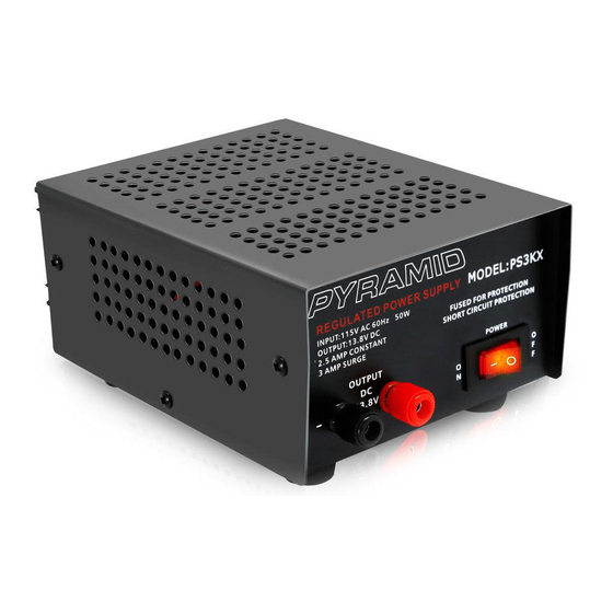 PYRAMID PS-3KX INSTRUCTION MANUAL Pdf Download | ManualsLib