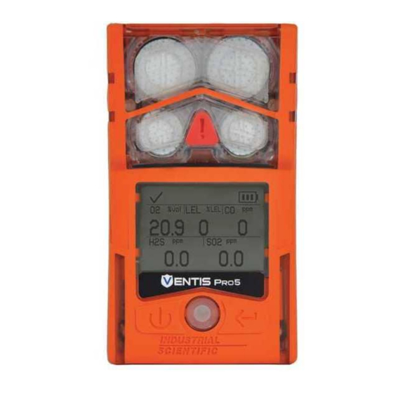 INDUSTRIAL SCIENTIFIC VENTIS PRO SERIES PRODUCT MANUAL Pdf Download ...
