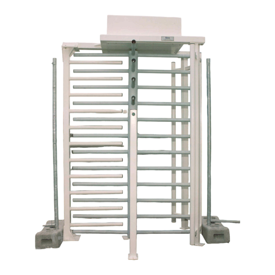 GUNNEBO ROTASEC B120S INSTALLATION, OPERATION AND MAINTENANCE MANUAL ...