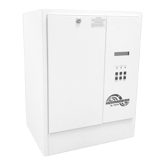 TRION HERRMIDIFIER HERRTRONIC MD SERIES INSTALLATION AND OPERATION ...