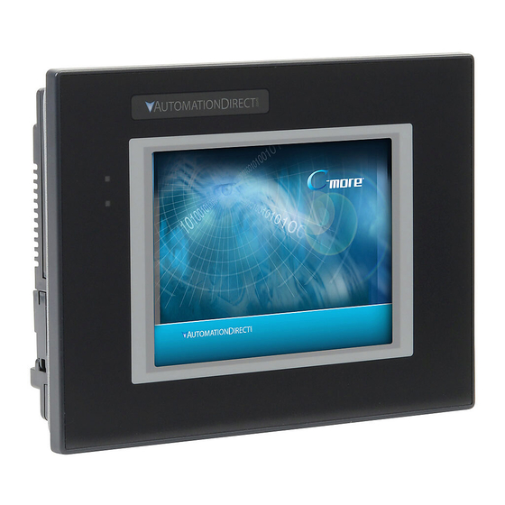 AUTOMATIONDIRECT C-MORE EA9-T6CL-R HARDWARE USER MANUAL Pdf Download ...