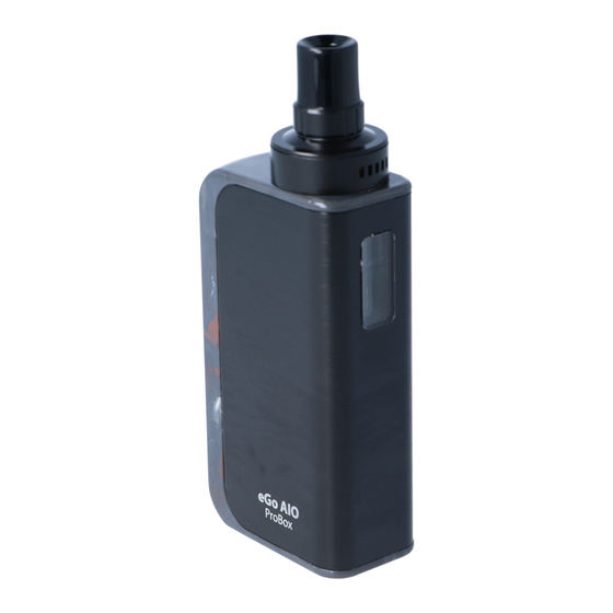 INNOCIGS EGO AIO PROBOX USER MANUAL Pdf Download | ManualsLib