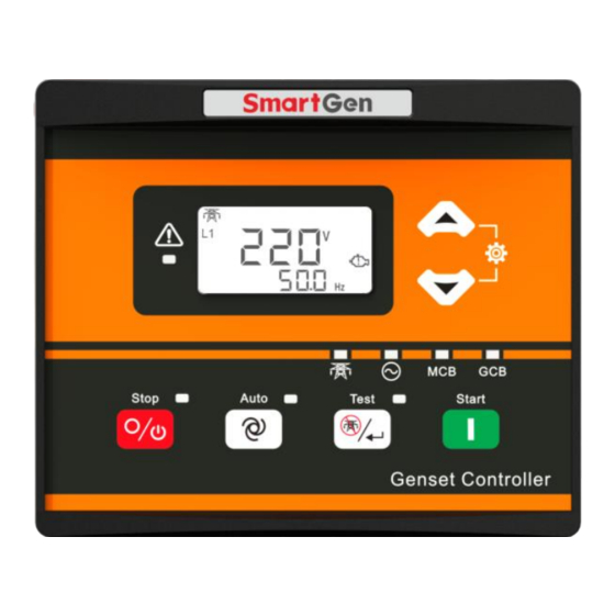SMARTGEN GENSET CONTROLLER MGC310 USER MANUAL Pdf Download | ManualsLib