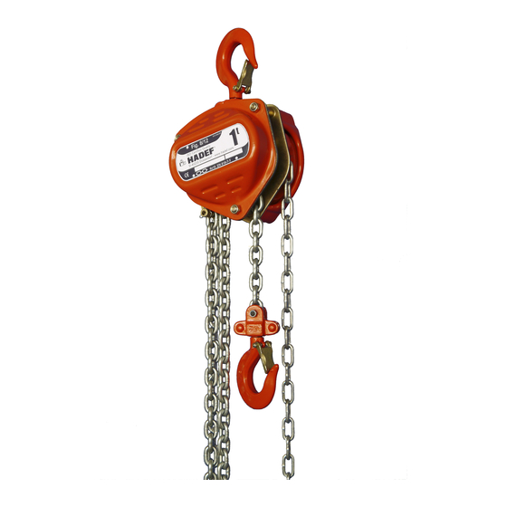 HADEF 9/12 INSTALLATION, OPERATING AND MAINTENANCE INSTRUCTIONS Pdf ...