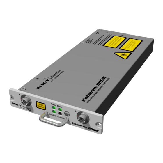 NKT KOHERAS BASIK PRODUCT MANUAL Pdf Download | ManualsLib