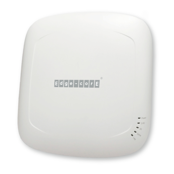 EDGE-CORE ECW5410-L QUICK START MANUAL Pdf Download | ManualsLib