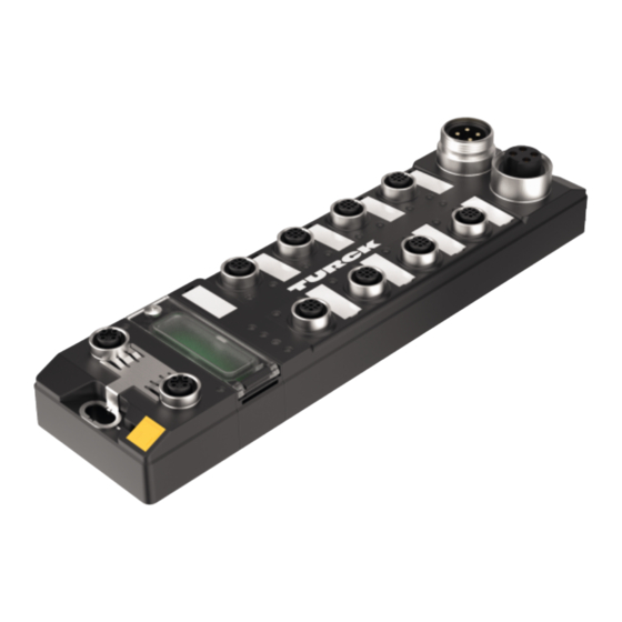 TURCK TBEN-L 8IOL SERIES INSTRUCTIONS FOR USE MANUAL Pdf Download ...