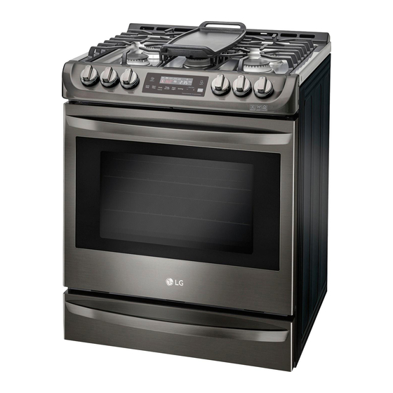 LG LSG4513BD INSTALLATION MANUAL Pdf Download | ManualsLib