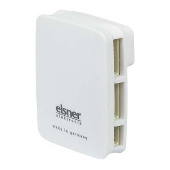 ELSNER ELEKTRONIK KNX B8-TH INSTALLATION AND ADJUSTMENT Pdf Download | ManualsLib