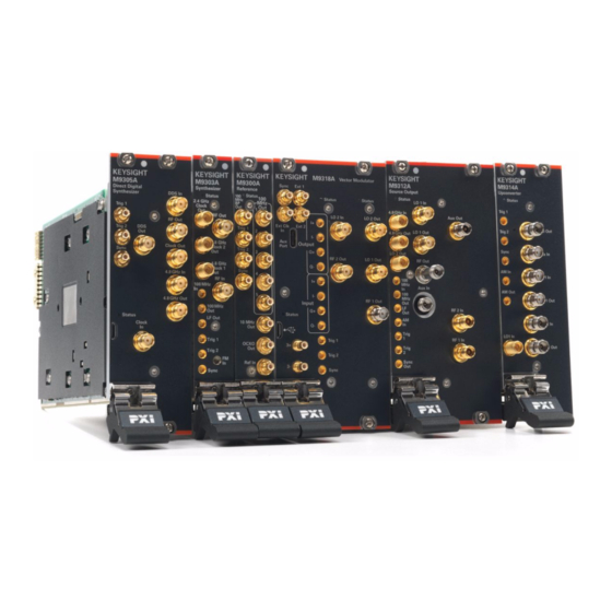 KEYSIGHT M9383A SECURITY MANUAL Pdf Download | ManualsLib