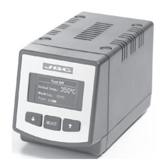 JBC DI REFERENCE MANUAL Pdf Download | ManualsLib