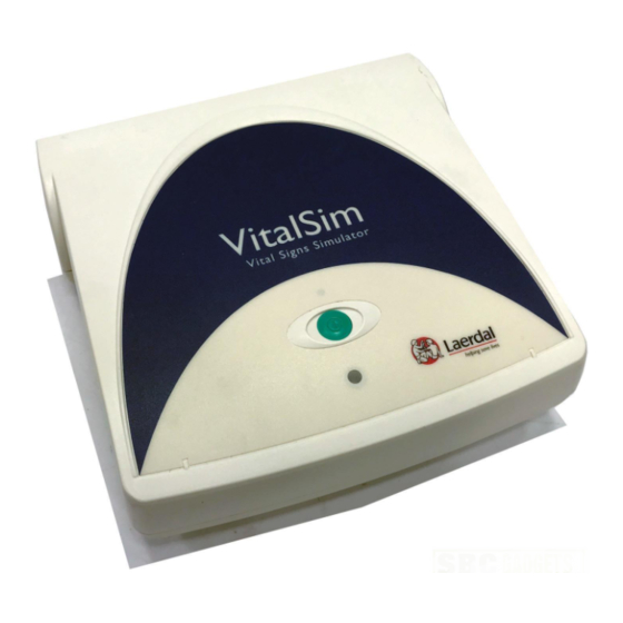 LAERDAL VITALSIM MANUAL Pdf Download | ManualsLib