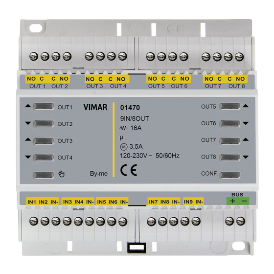 VIMAR 01470 MANUAL Pdf Download | ManualsLib