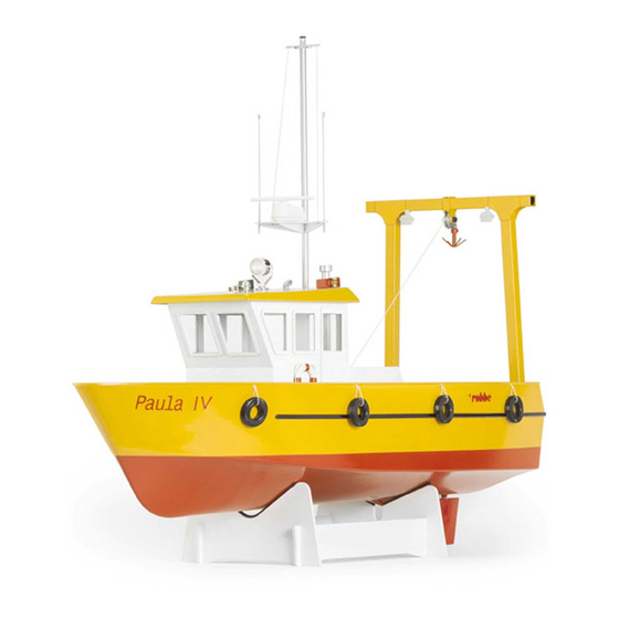 ROBBE PAULA IV BUILDING INSTRUCTIONS Pdf Download | ManualsLib