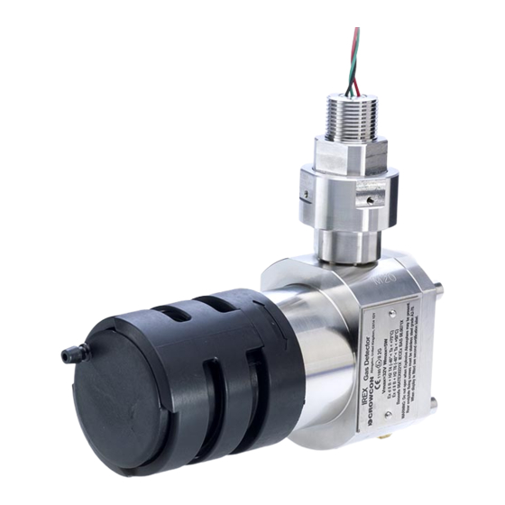 CROWCON IRMAX INSTALLATION, OPERATING AND MAINTENANCE INSTRUCTION Pdf ...