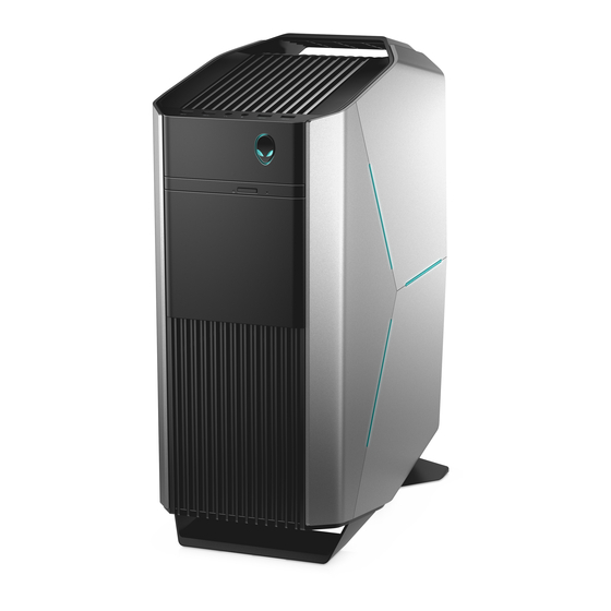 ALIENWARE AURORA R8 SETUP AND SPECIFCATIONS Pdf Download | ManualsLib