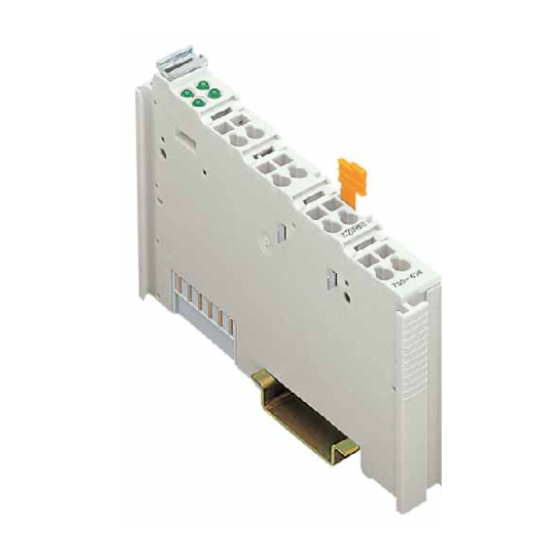 WAGO I/O SYSTEM 750 SERIES MANUAL Pdf Download | ManualsLib