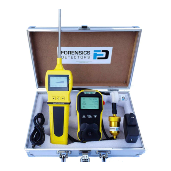 FORENSICS DETECTORS FD-4A MANUAL Pdf Download | ManualsLib