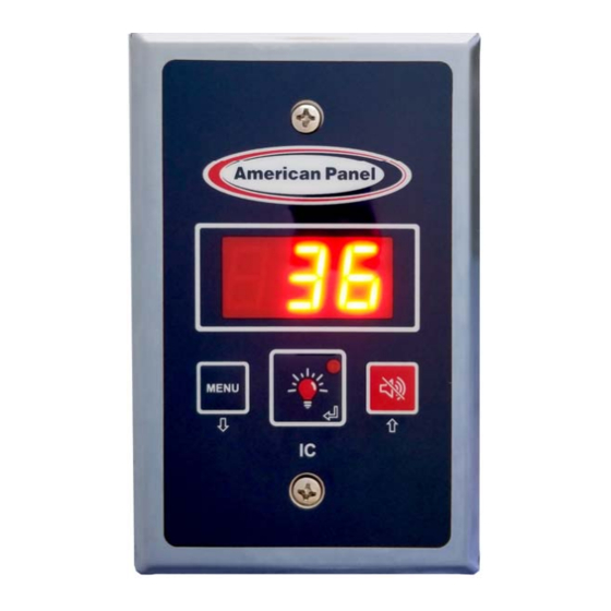 AMERICAN PANEL IC MANUAL Pdf Download | ManualsLib